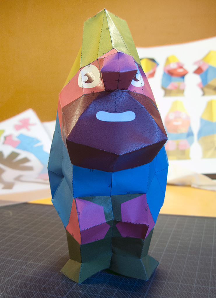 Paper gnome – Bulu